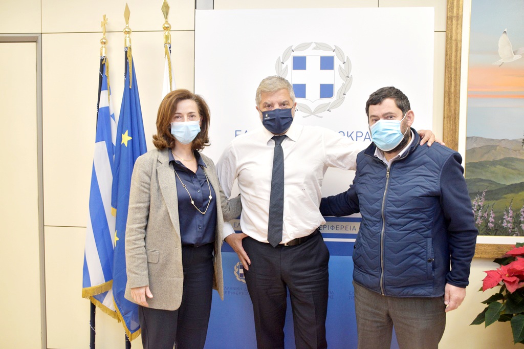 Συνάντηση του Περιφερειάρχη Αττικής Γ. Πατούλη με τον Δήμαρχο ...